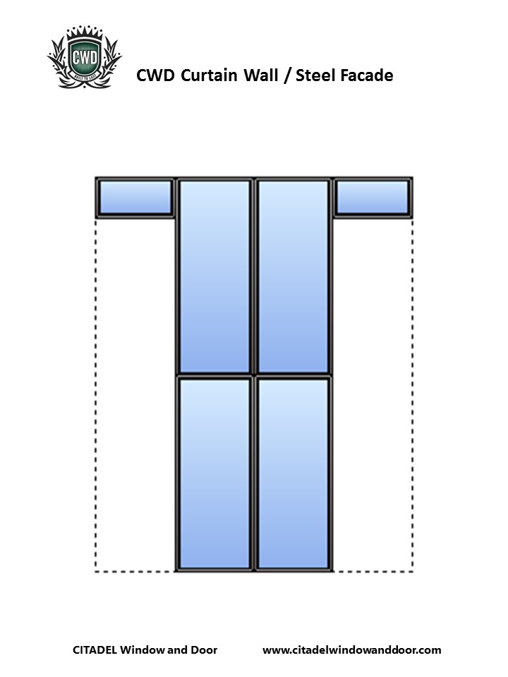 Steel Facades, Curtain Walls and Roof Glazing | Citadel Window & Door