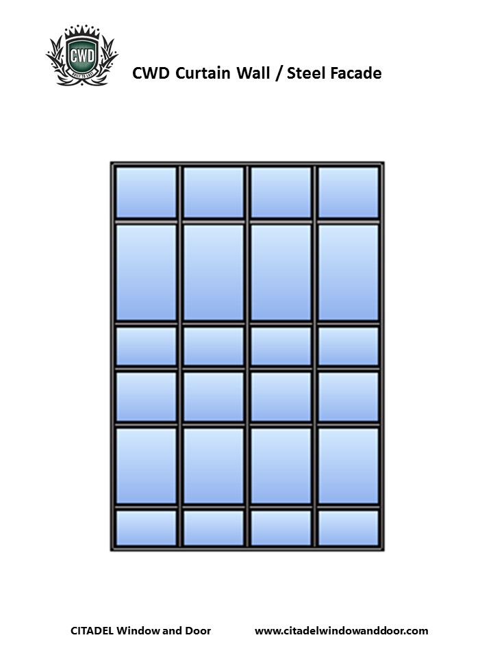 Steel Facades, Curtain Walls and Roof Glazing | Citadel Window & Door